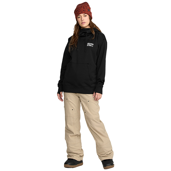Volcom Riding Hoody – Black | Women’s Snowboard & Streetwear Hoody