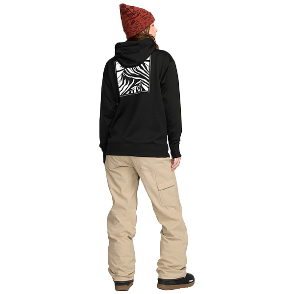 Volcom Riding Hoody – Black | Women’s Snowboard & Streetwear Hoody